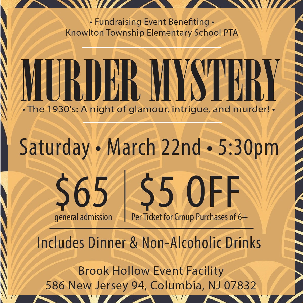 Murder Mystery Fundraiser (March 22nd, 2025) | Brook Hollow Winery and ... Murder Mystery Fundraiser (March 22nd, 2025) | Brook Hollow Winery and ...